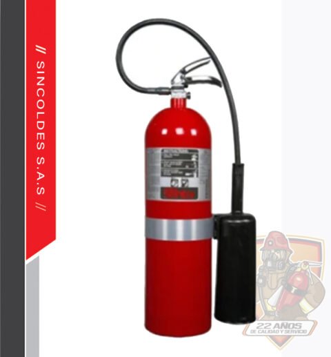 EXTINTOR CO2 15 LIBRAS Extintor portátil presurizado de 15, lbs ...